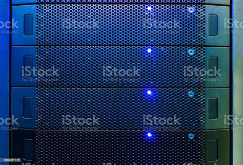 Ruang Pusat Data Internet Server Jaringan Latar Belakang Konsep