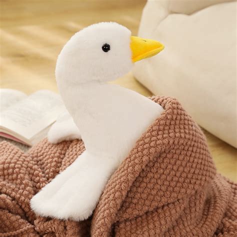 Minimalist Realistic Duck Plush 30 40 Cm Alwaysplushie