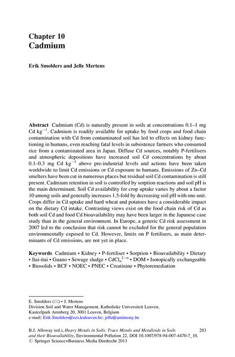 PDF Cadmium