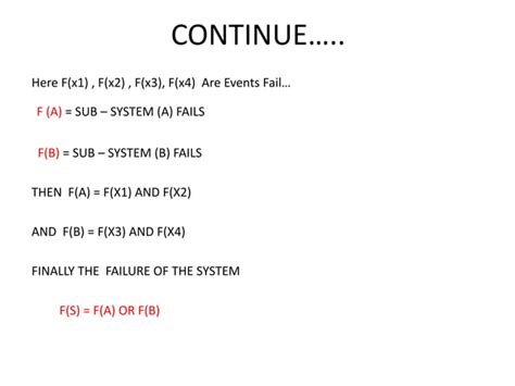 Fault And Event Tree Analysis Ppt