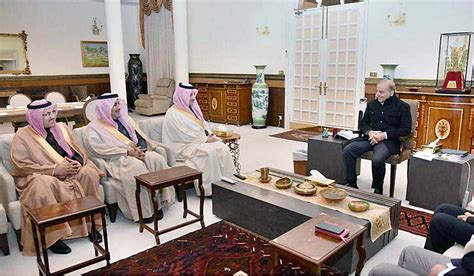 A Delegation Of Saudi Fund Calls On Prime Minister Muhammad Shehbaz Sharif