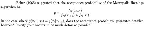 Solved Baker 1965 Suggested That The Acceptance