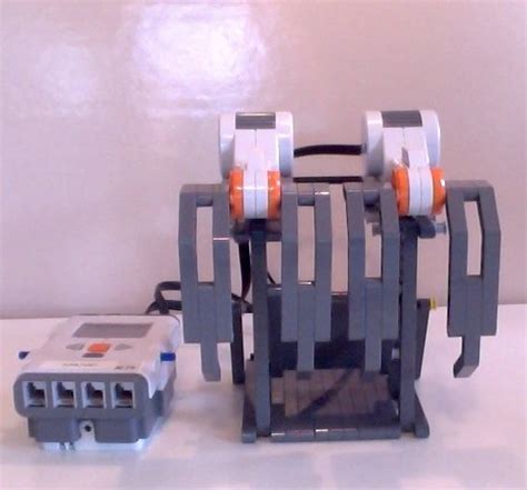 Lego Mindstorms Nxt Performing The Three Gestures A Rock B Paper