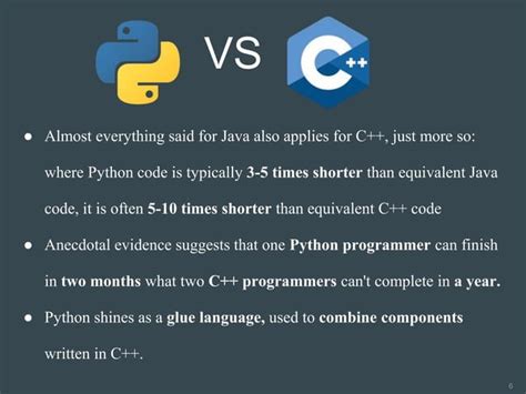 Advantages Of Python Learning Why Python Pptx