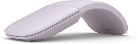 Microsoft Arc Mouse Lilac Sleek Ergonomic Design Ultra Slim And Lightweight