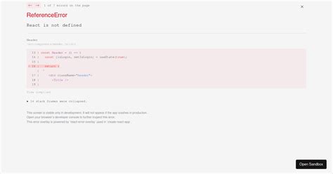 namaste react live codesandbox