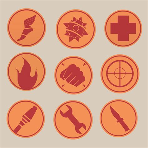 Tf2 Red Team Emblems Etsy