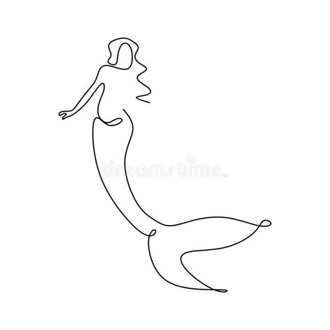 Naked Mermaid Woman Stock Illustration Illustration Of Computer 2925982