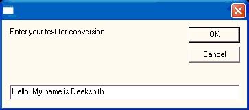 Text To Speech Conversion Using VB Script For Windows