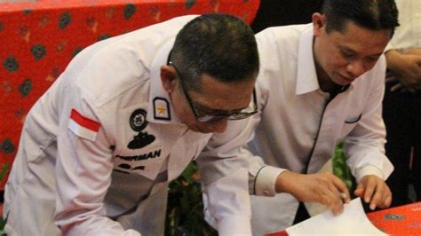 Sukseskan Pemilu Kanwil Kemenkumham Bengkulu Dan KPU Provinsi Bengkulu Teken Kerjasama