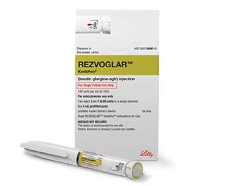Rezvoglar Insulin Glargine Aglr Generic Insulin Glargine RDNA