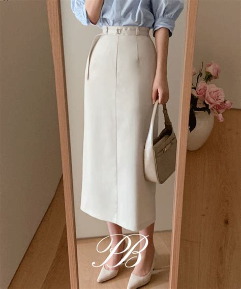 벨트세트하비추천 클레나 디링 H 실루엣 스커트 3color롱스커트에이라인h라인가을신상코디하객룩 에이블리