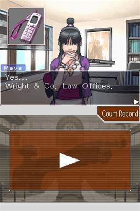 Phoenix Wright Ace Attorney Ds Screenshots