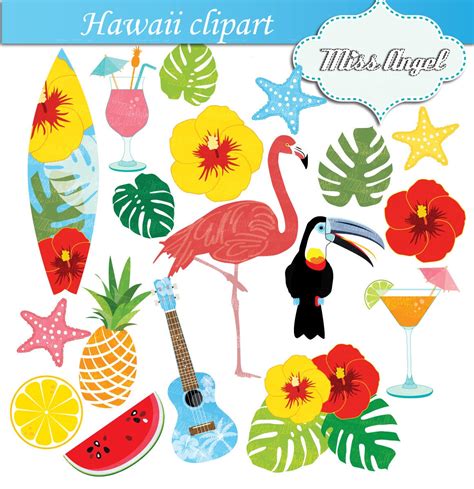 Luau Border Clip Art
