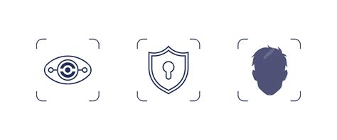 Premium Vector Digital Device Security System Digital Security System Design Set Package