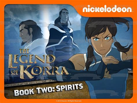 The Legend Of Korra Book Two Spirits Unalaq Edible Cake Topper Image