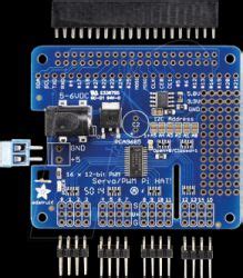 RPISERVOHAT Raspberry Pi Servo HAT 16 Channel PWM PCA9685