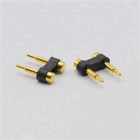 2 Pin Spring Loaded Pogo Pins Pogo Connector Pitch 600mm Top Link