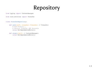 Clean Architecture Applications In Python PDF Programming Languages Computing