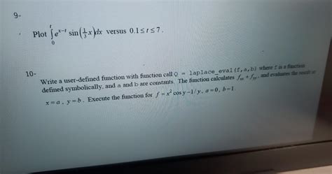 Solved 0 Write A User Defined Function With Function Call