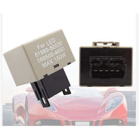 รีเลย์ไฟเลี้ยว 8ขา ปรับความเร็วได้ โตโยต้า Vigo Altis และ D Max พร้อม