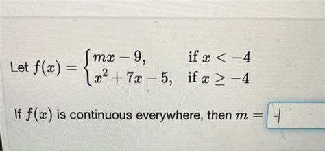 [solved] 9 If X 4 If F Is Course Hero