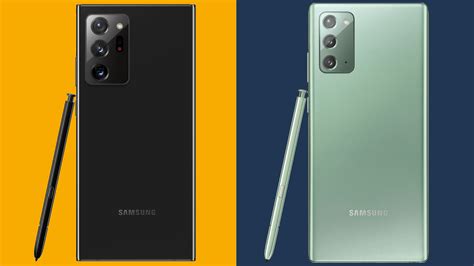 Samsung Galaxy Note 20 Ultra Vs Galaxy Note 20 Techradar