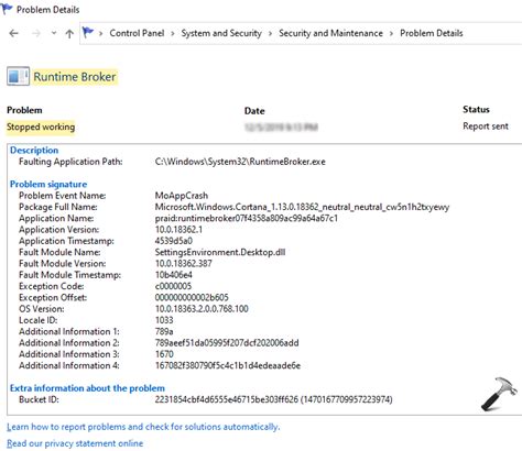 Fix Runtime Broker Has Stopped Working In Windows