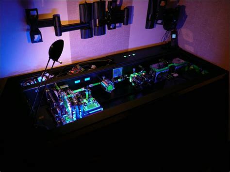 Incredible Custom Built Computer Desk Mod 68 Pics