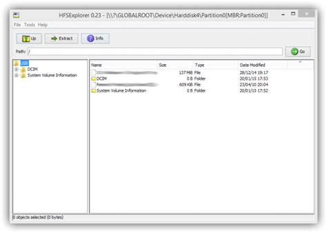 Lee Discos Y Particiones HFS Y HFS En Windows Con HFSExplorer