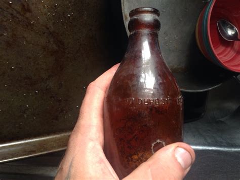 Amber Duraglass Beer Bottle — Historic Glasshouse Forum