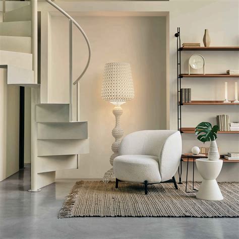 Design Vloerlamp Kabuki Met LED S Wit Lampen Be