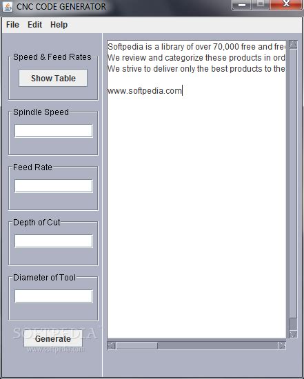 Cnc Code Generator Download Free Windows 30 Softpedia