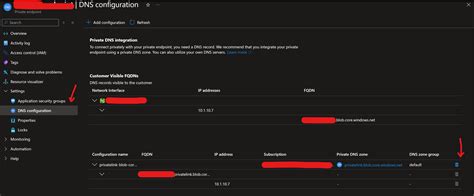 Azure File Share Via Private Endpoint Failing After Re Creating The Pe With Same Name