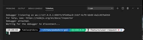 Open Integrated Terminal Run Node Debugger · Issue 101864 · Microsoft