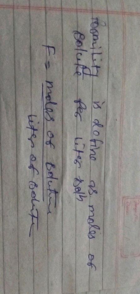 Calculate The Formality 0 2 G Of Hcl In 1l Of Water