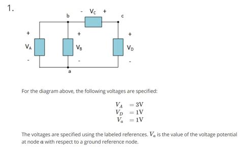 Solved 1 Vb Is The Voltage Drop Across A Particular