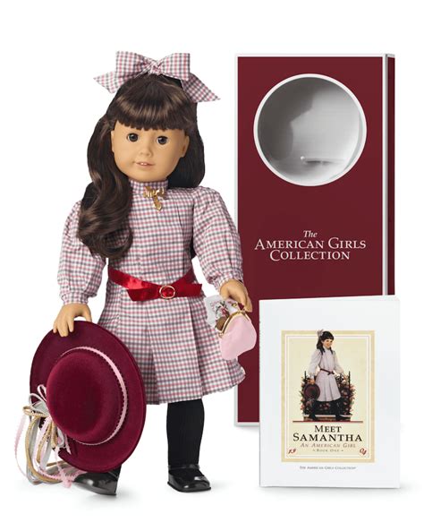 Vintage Pleasant Company Samantha American Girl Doll Br