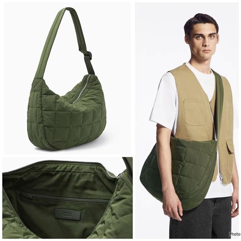 Azuramart Cos Quilted Bag Light Brown Mini