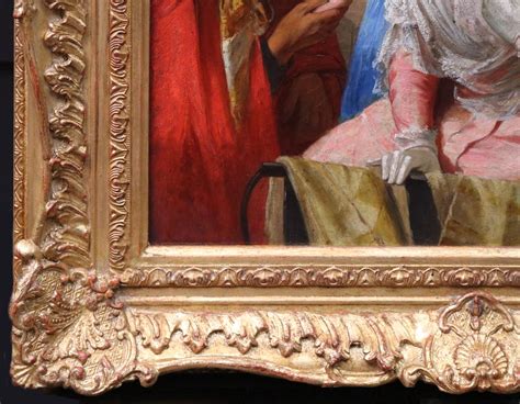 William Holyoake Our Party At The Oaks 19th Century Exhibition Oil