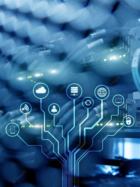 Premium Photo Iot Internet Of Things Telecommunication Concept