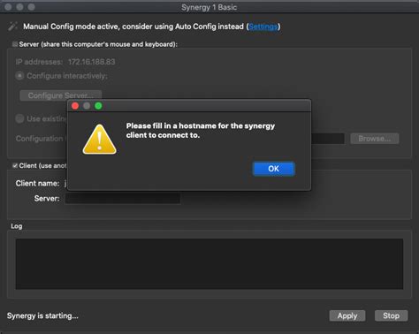 Config App Doesnt Remember The Server Hostname · Issue 6432 · Deskflowdeskflow · Github