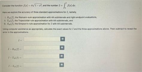 solved consider the function f x 41−x2 and the number