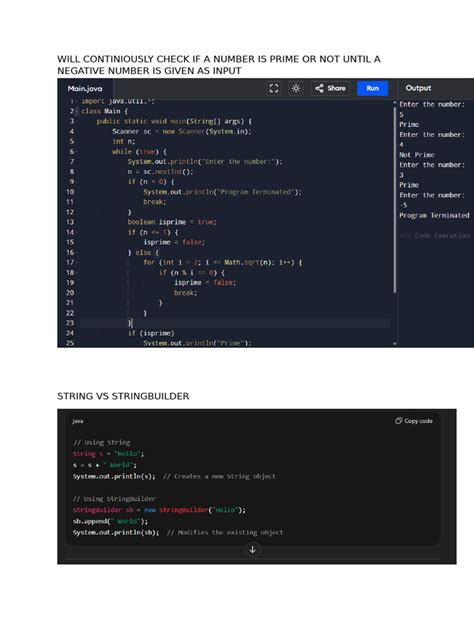Java Utilities Prime Checker And More Pdf