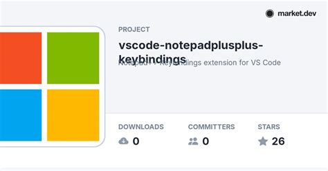 Vscode Notepadplusplus Keybindings Ecosystem Directory Market Dev