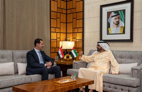 Syrias Assad Visit To Uae Marks First Arab Trip Since War Renewed