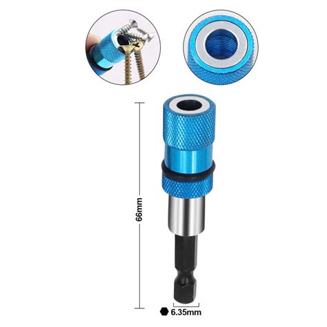 Toolnestดอกสว่าน1 4นิ้ว2ชิ้น ไขควงแม่เหล็กตัวยึดหัวแฉกหัวหกเหลี่ยมปรับระยะได้ Tool Nest Thaipick