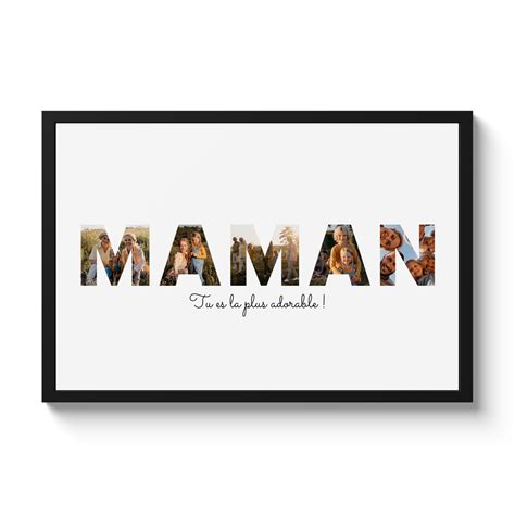 Cadre Photo Maman Personnalis Cadre Photo Pour Maman D Couvrir