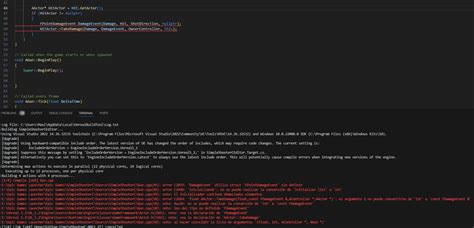 Error On Code While In The Course Doesnt Happen Ask Gamedevtv