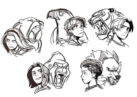 Andalite Enthusiast — Messing With My Ax Design He Has A Mullet Now